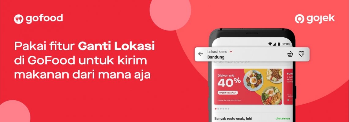 Tips Cara Pesan GoFood Beda Kota Untuk Pacar Atau Temanmu - ArenaPonsel.com